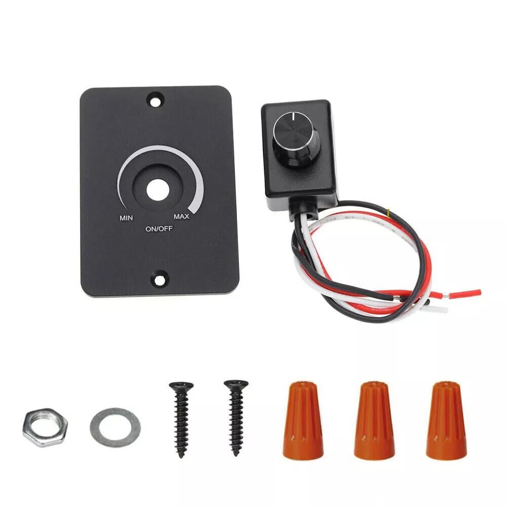 Wmool For Campervan rhome Car 12V 5A PWM Mini Dimmer Switch LED Dimmer ...