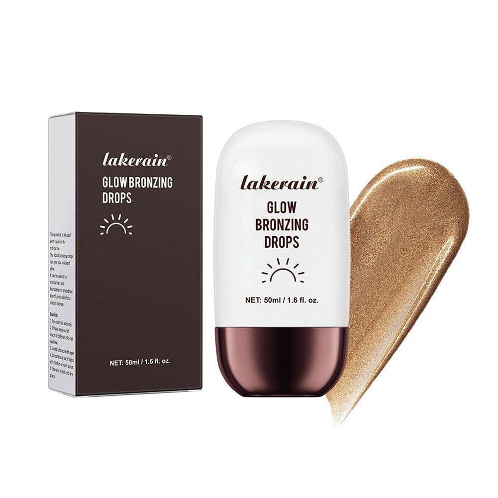 Wmool Glow Bronzing Drops Face Peptide Serums Liquid Bronzer Cream ...