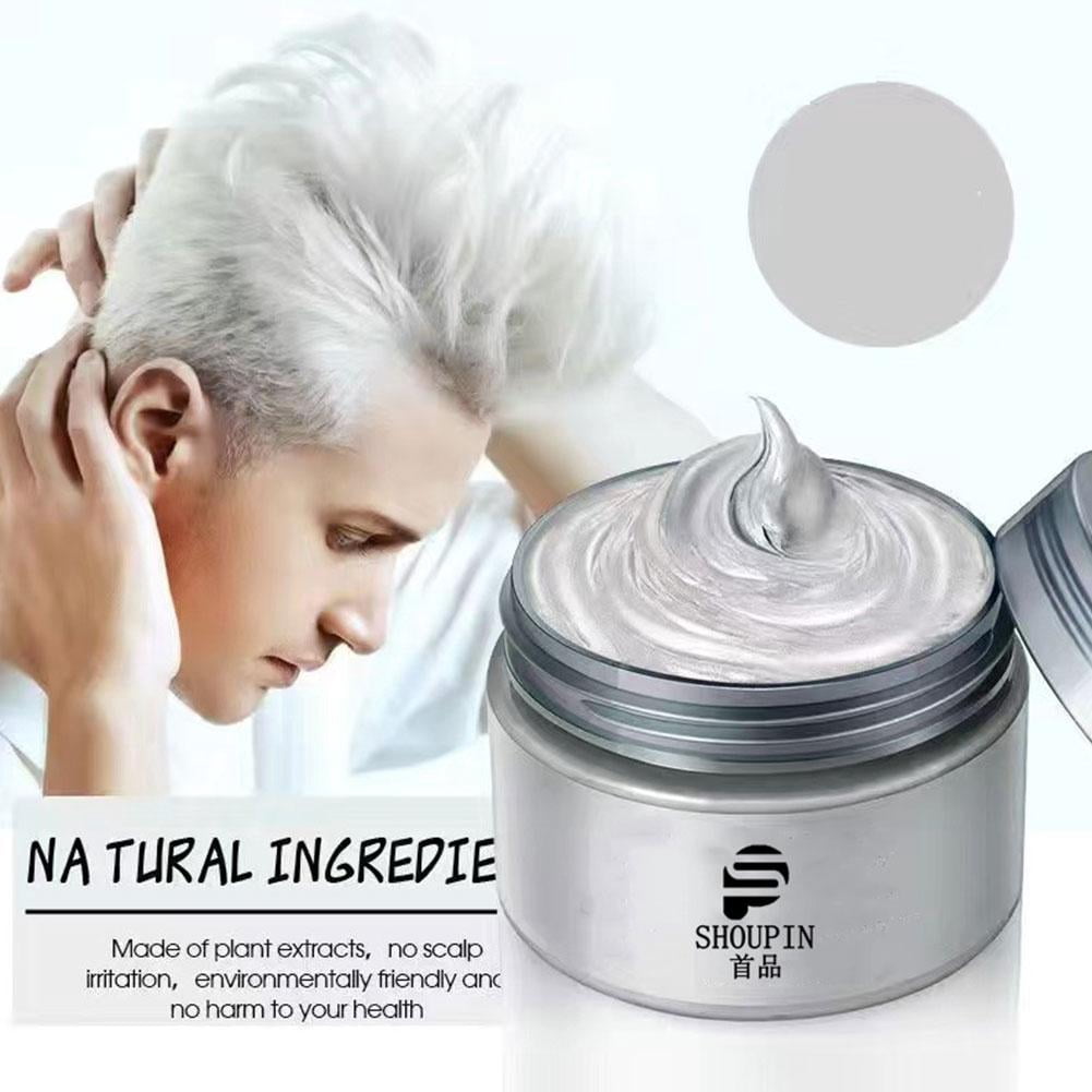 Wmool Hair Color Wax Mud DIY Dye Cream Unisex Washable Temporary 100 ...