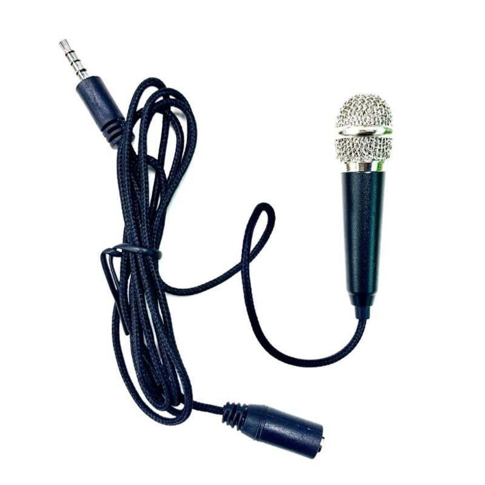 Wmool Mini Condenser Microphone Phone Karaoke Mic with Stand Android ...