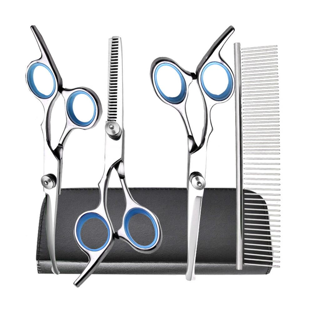Wmool Pet Grooming Scissors Set Stainl Stl Rod Head Safety Scissors Hot ...