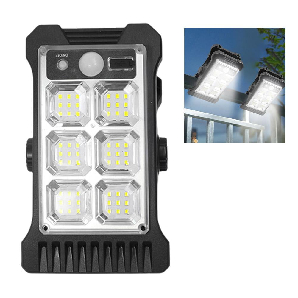 Wmool Solar Clip On LED Outdoor Lights Motion Sensor Spotlight Flood ...