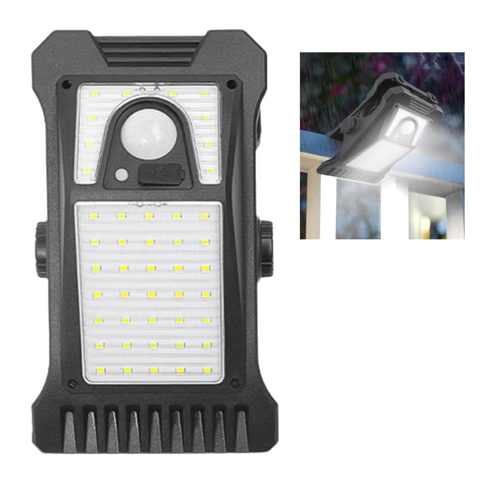 Wmool Solar Clip On LED Outdoor Lights Motion Sensor Spotlight Flood ...