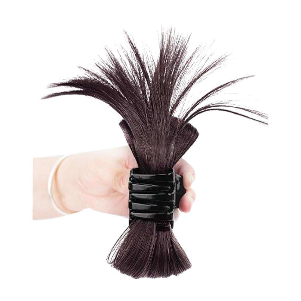 Wmool Synthetic Fake Hair Extension Straight Bun with Claw AU * Updo ...