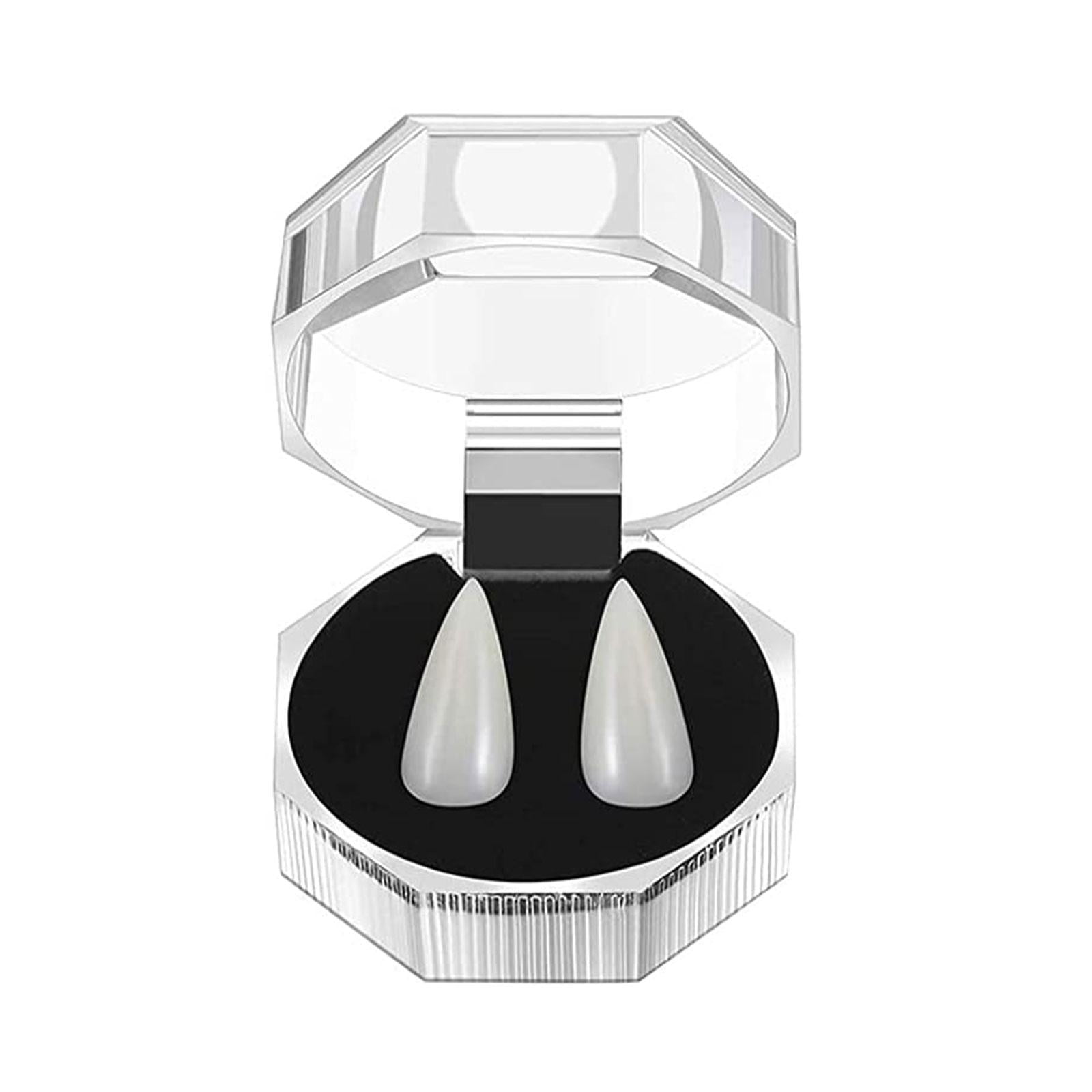 Wmool Tth For Hallown,4 Sizes Fangs Kit Adult Fake Dentures For Cosplay ...