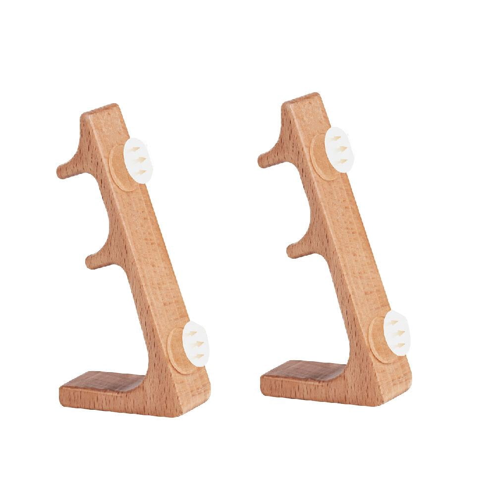 Wmool for #*#-Mini4 Wooden Vertical Laptop Stand Plate Grip Bracket ...