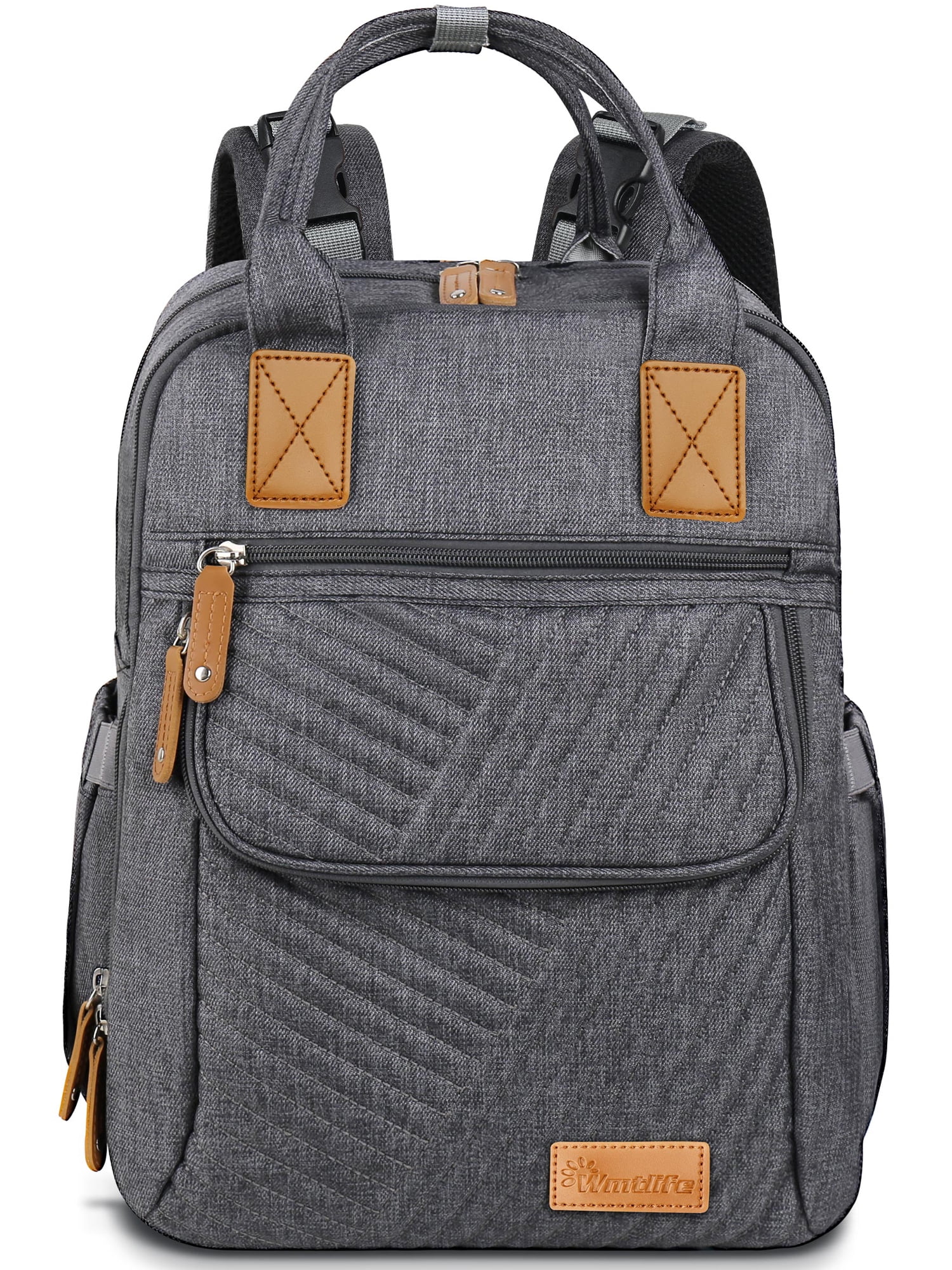 Wmtlife Baby Diaper Bag, Large Diaper Bag Backpack for Boys Girls with ...