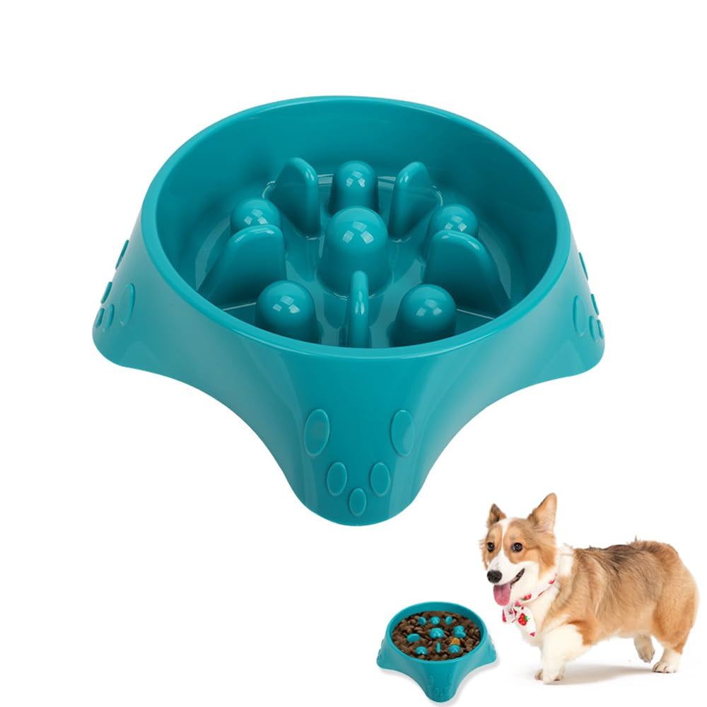 Wnddle Slow Feeder Dog IRF13 & Cat Bowls, Anti-Slip Interactive Dog ...