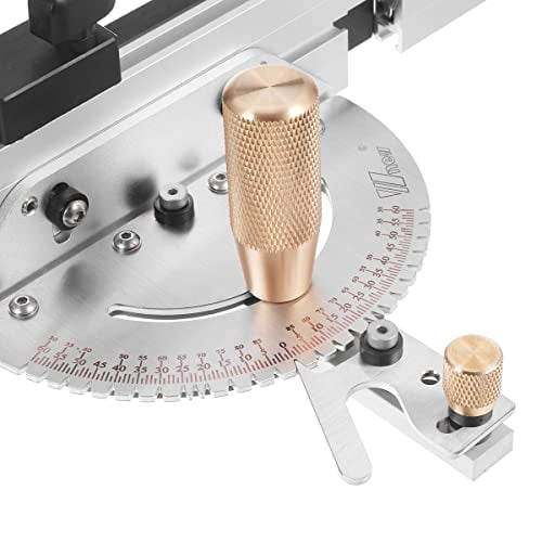 Wnew Brass Handle 450mm 27 Angle Miter Gauge With Box Jiont Jig Track ...