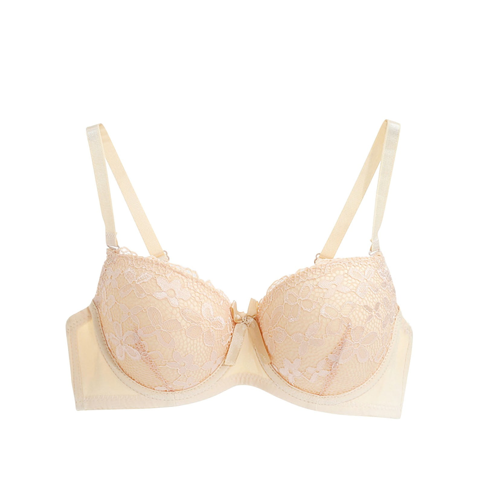 Wo-Fusoul Lace Lingerie for Women Women's Plus Size Daily Bra, Push-Up ...