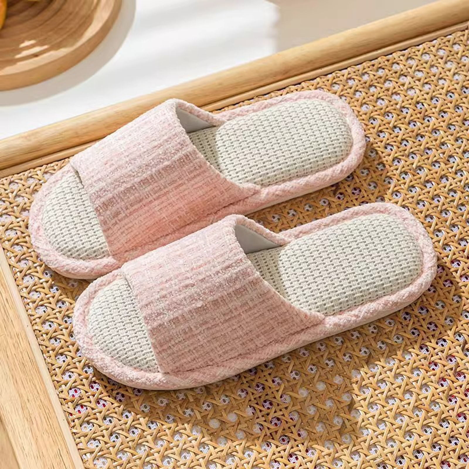 WoMen's Slipper with Memory Foam Fluffy Soft Warm Slip Women ...