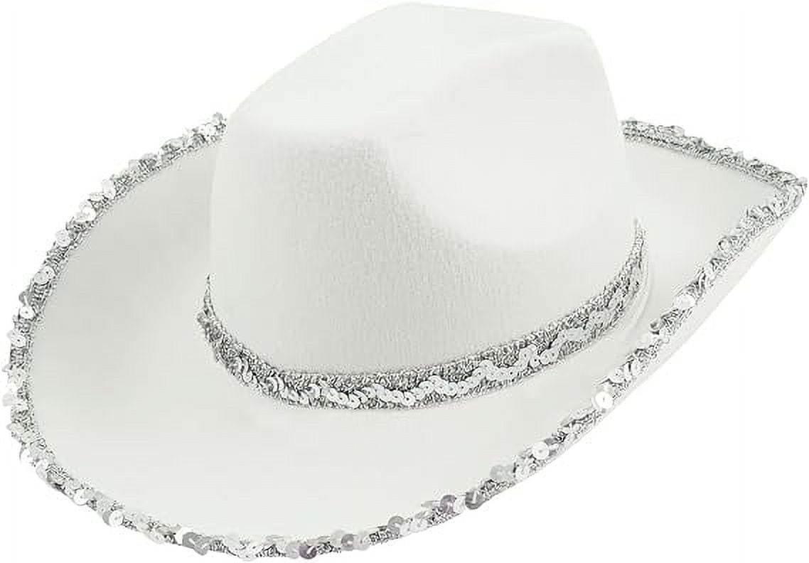 WoWstyle Cowboy Hat for Women Men Western Cowgirl Hats Adjustable ...
