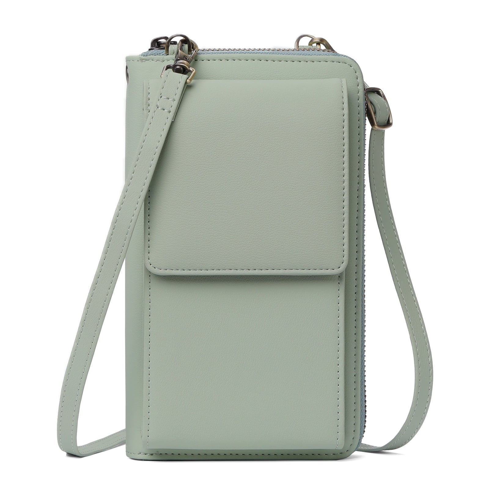Woaeety Small Crossbody Cell Phone Bag for Women, Adjustable Leather ...