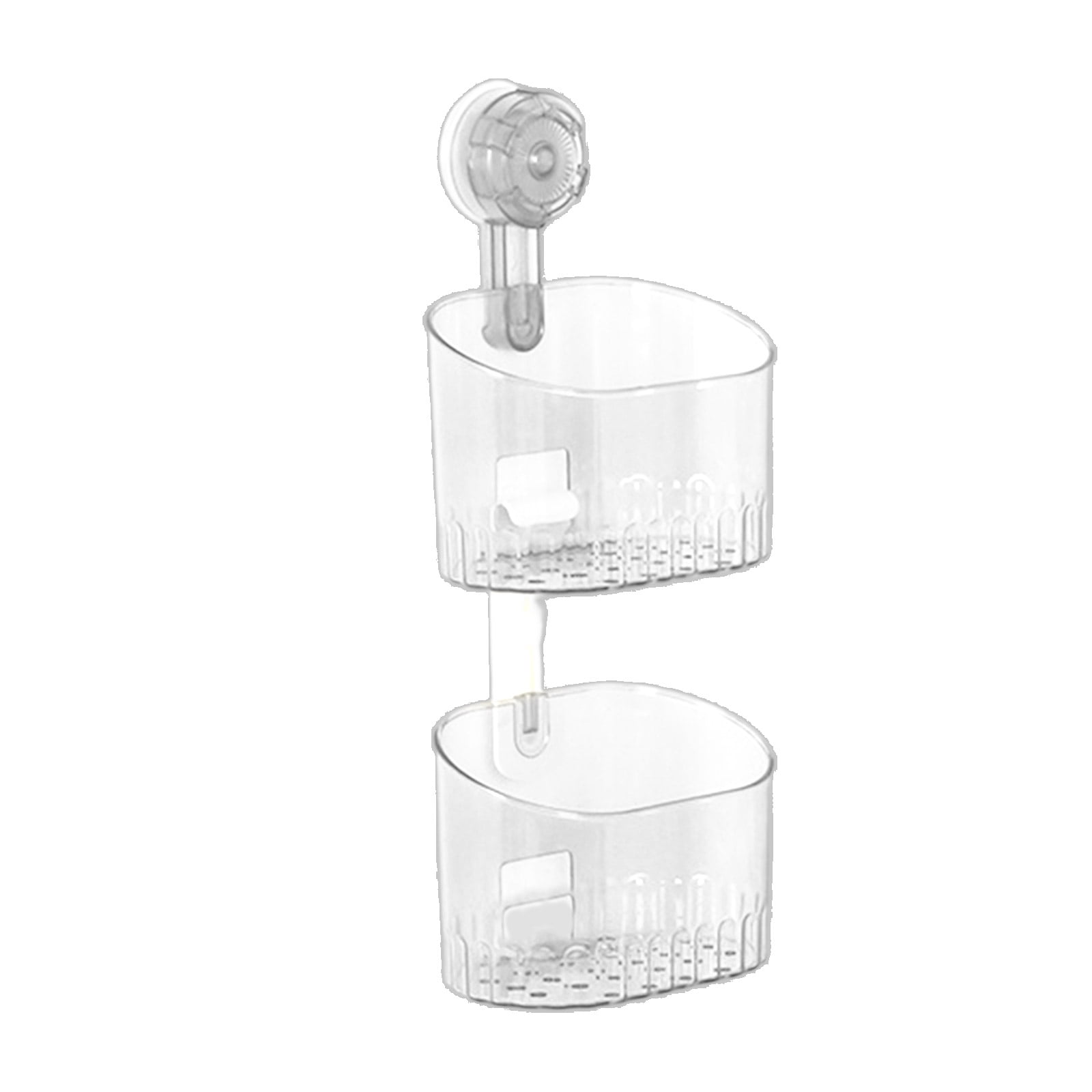 Woahu Storage Rack,Bathroom Suction Cup,No Drill Bathroom Suction ...