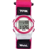 WobL Pink Wrist Vibrating Watch with Timer, Alarm Function, and Button ...