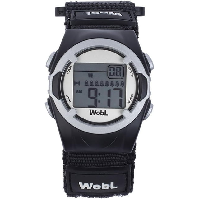 WobL Vibrating 8-Alarm & Repeating Countdown Timer Watch, Medication ...