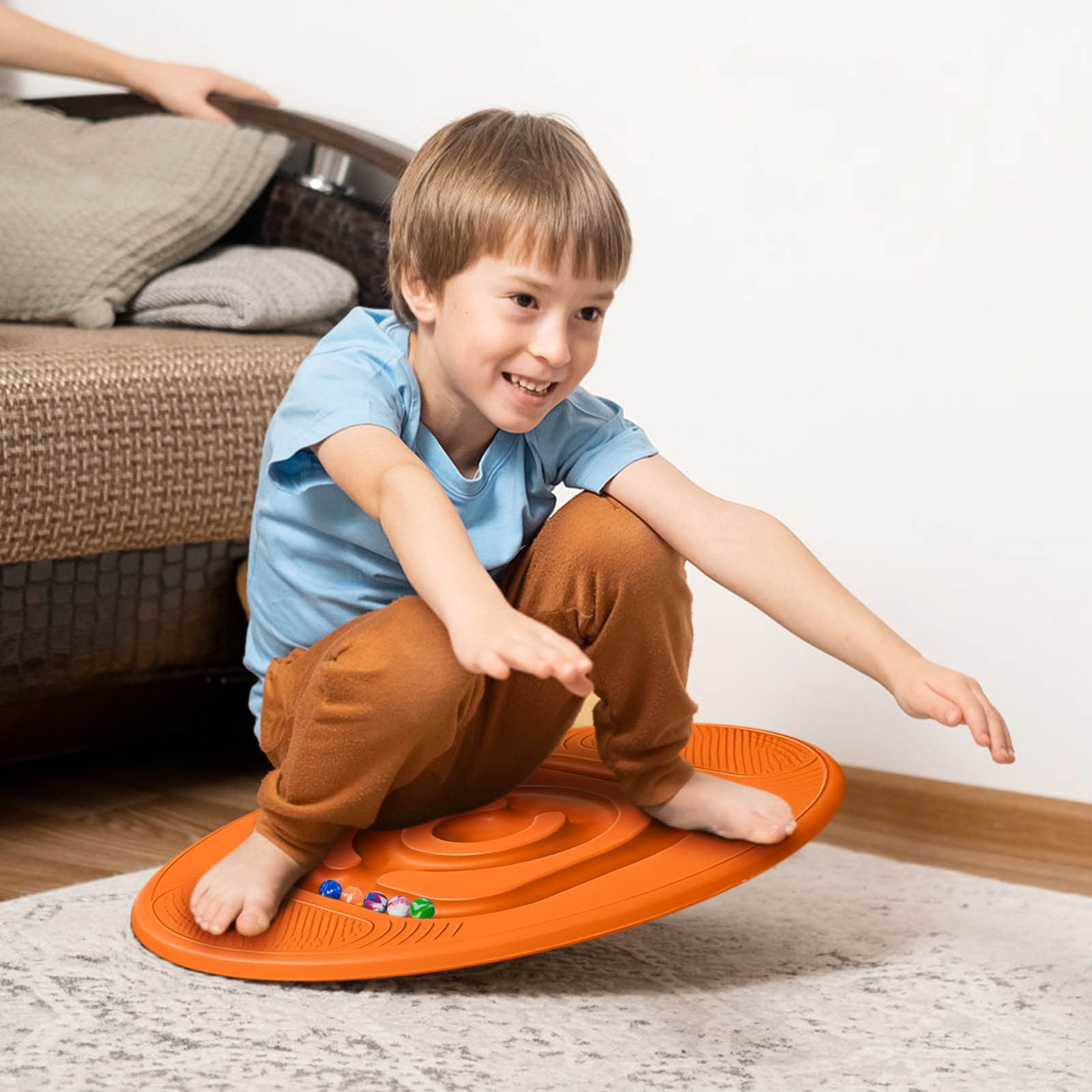 Wobble Balance Board for Kids Rocker Maze Board with Stepping Stones ...