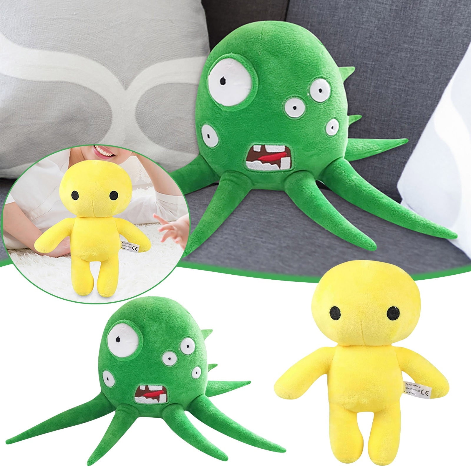 Wobble Man Plush Doll, Fun Animated Figure & Desk Buddy for Stress ...