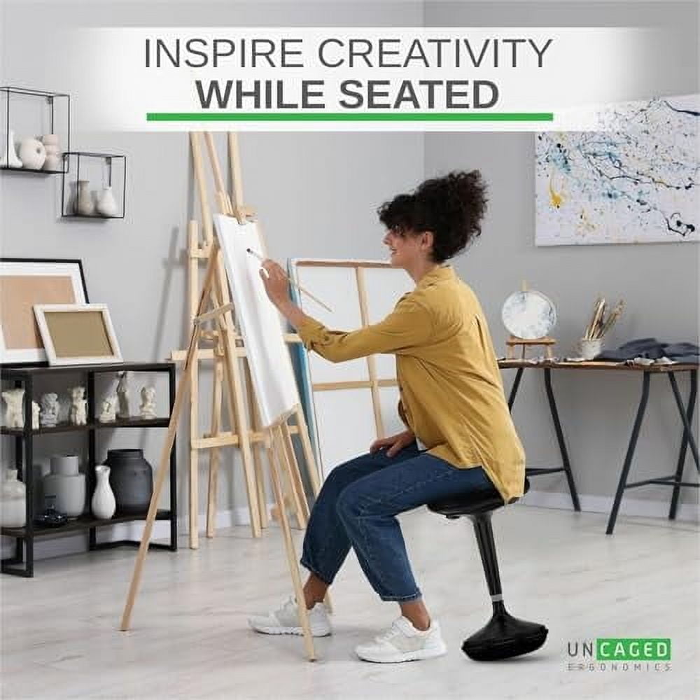 Wobble Stool Standing Desk, Flexible Seating Adjustable Office ...