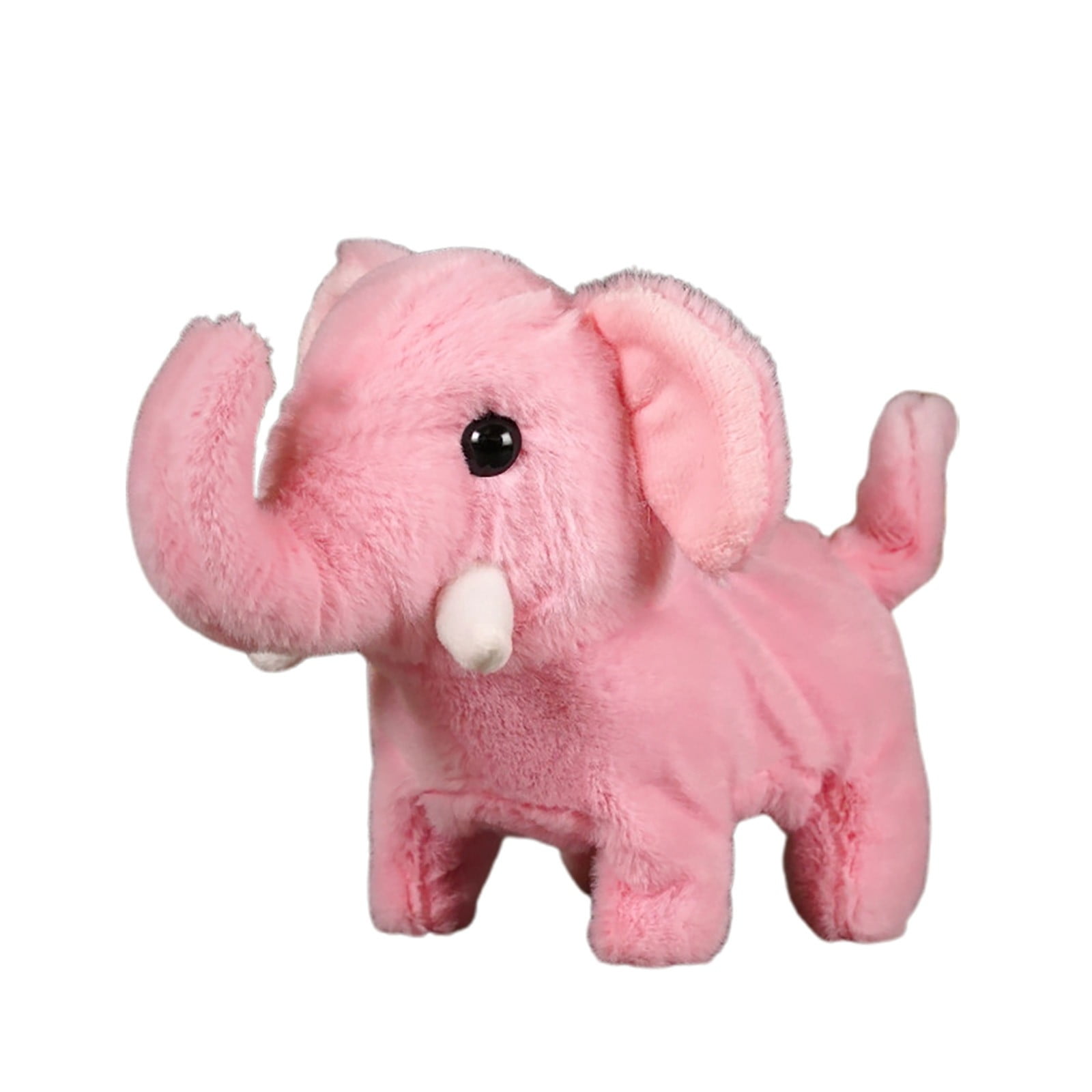 WobbleWoo Wonders Realistic Interactive Elephant Toy Soft Sounding ...