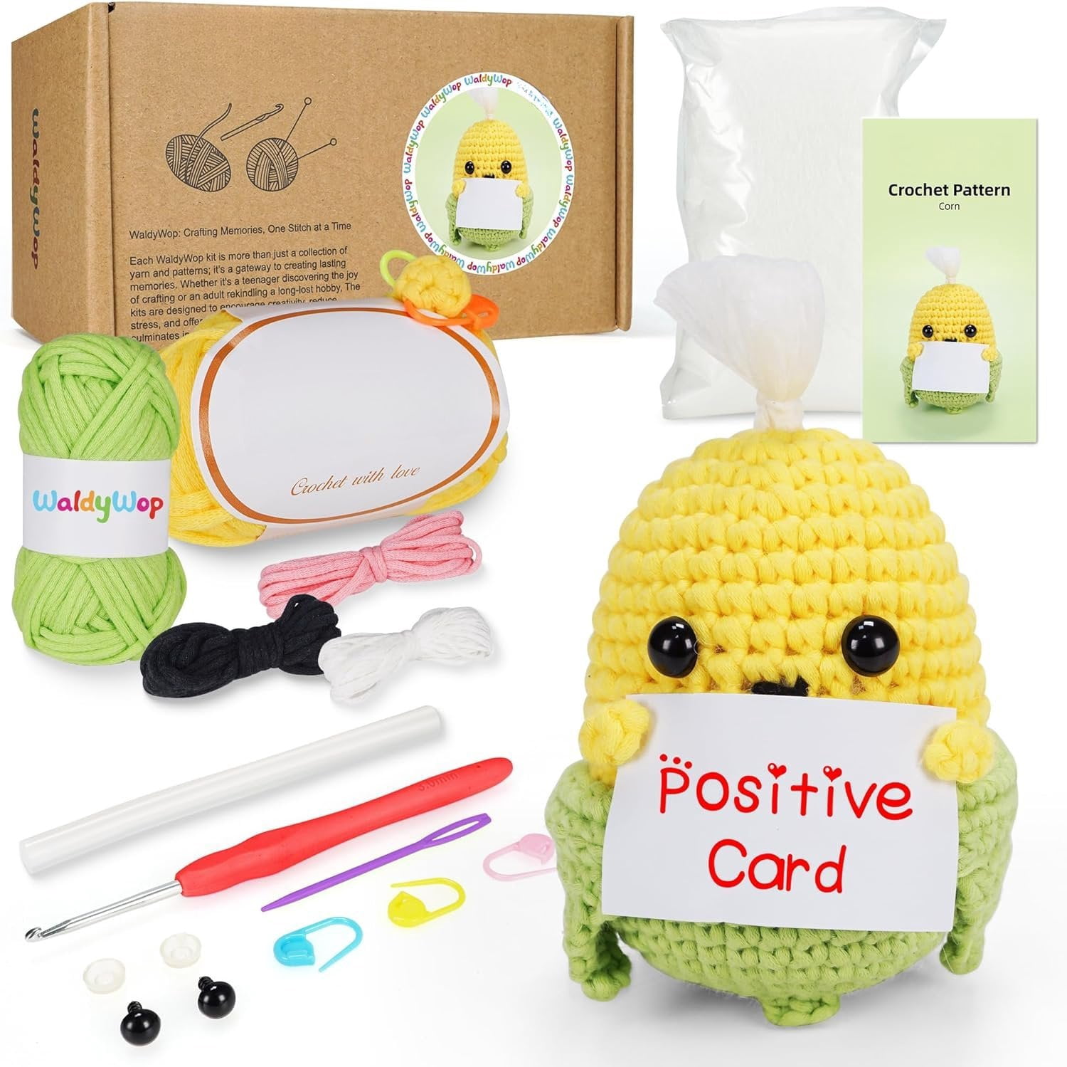 Wobbles Crochet Kit for Beginners: Christmas Gifts for Teen Girls Women ...