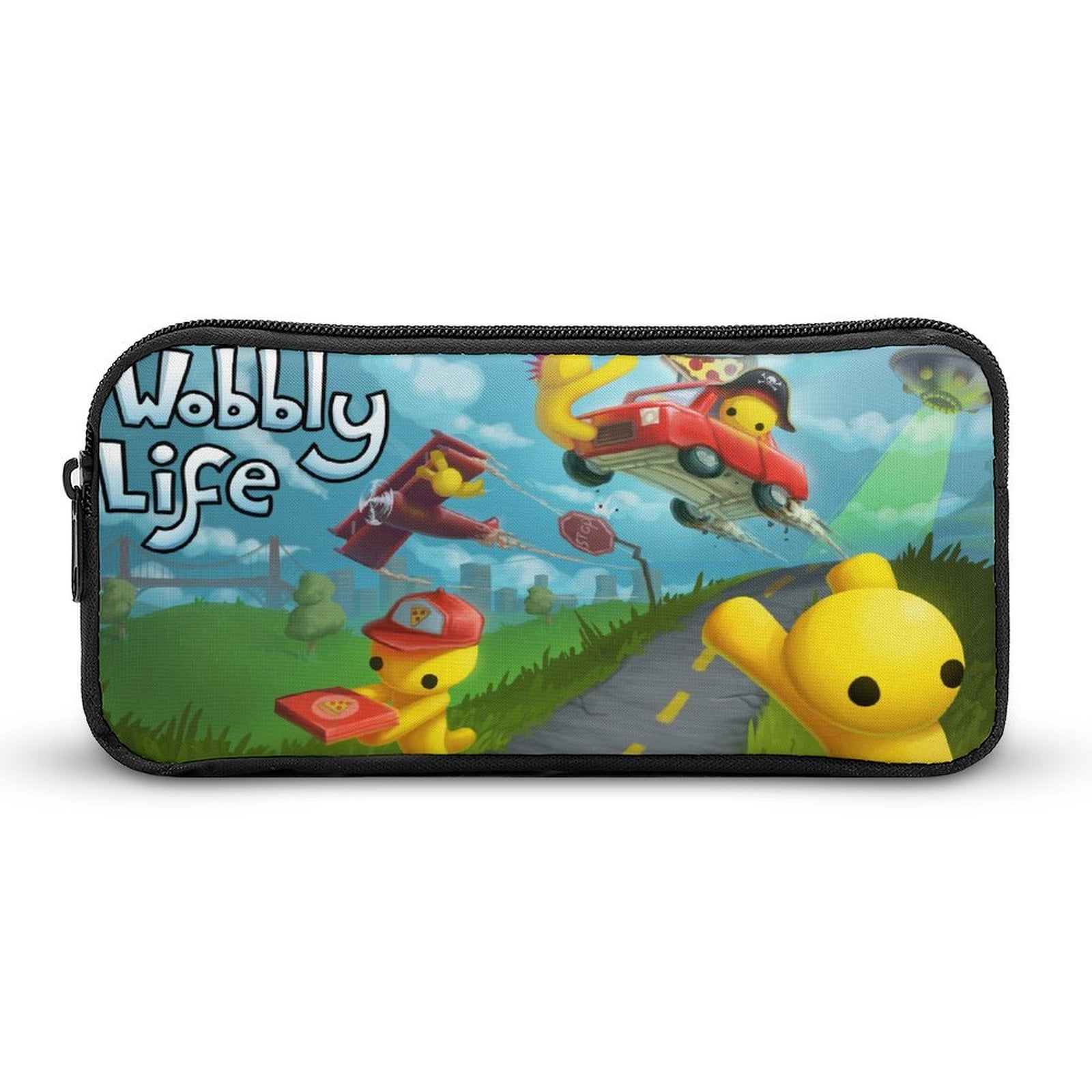 Wobbly Life Big Capacity Pencil Case, Large Storage Pencil Pouch Pen ...