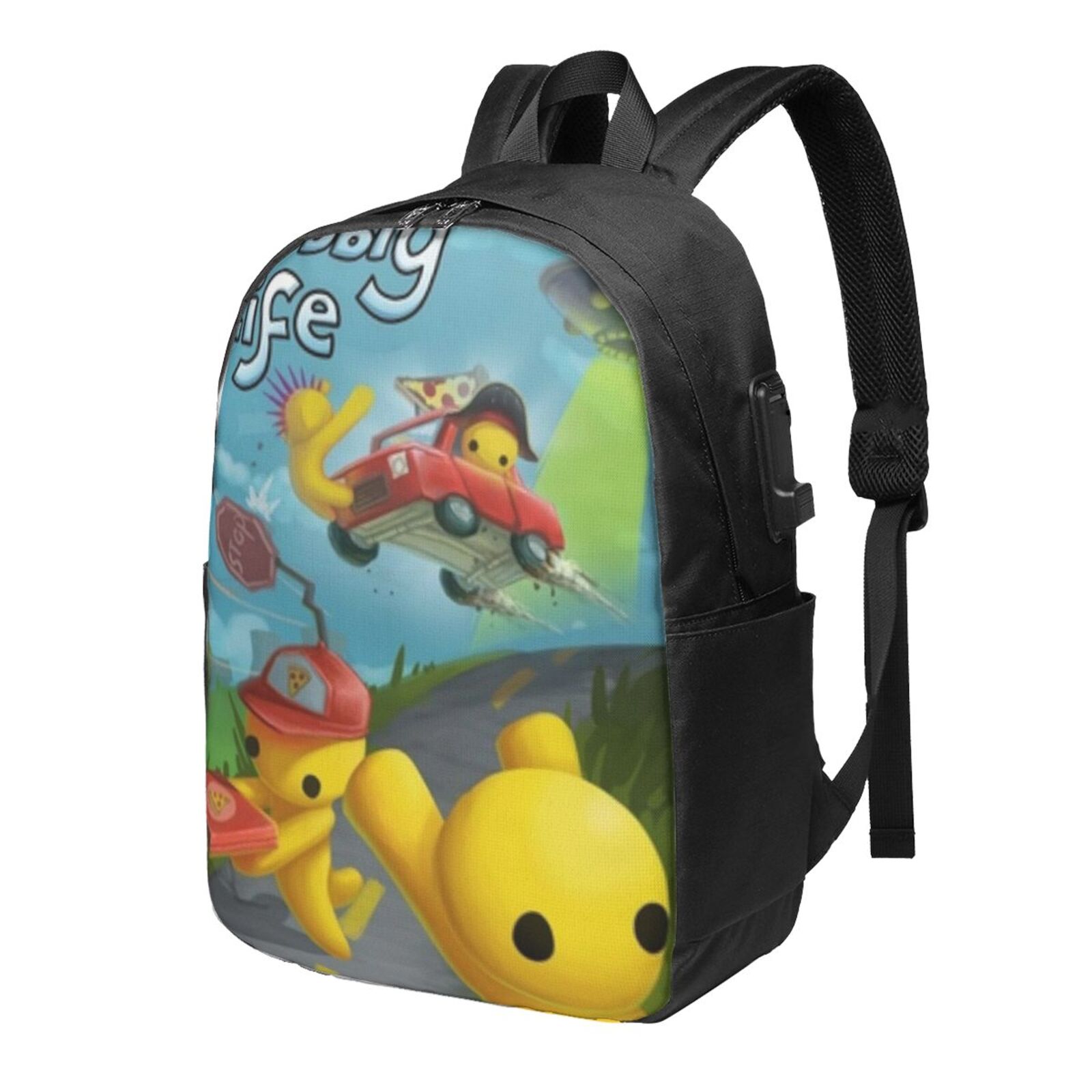 Wobbly Life Game Laptop Backpack Daypack School Student Bookbag Satchel ...