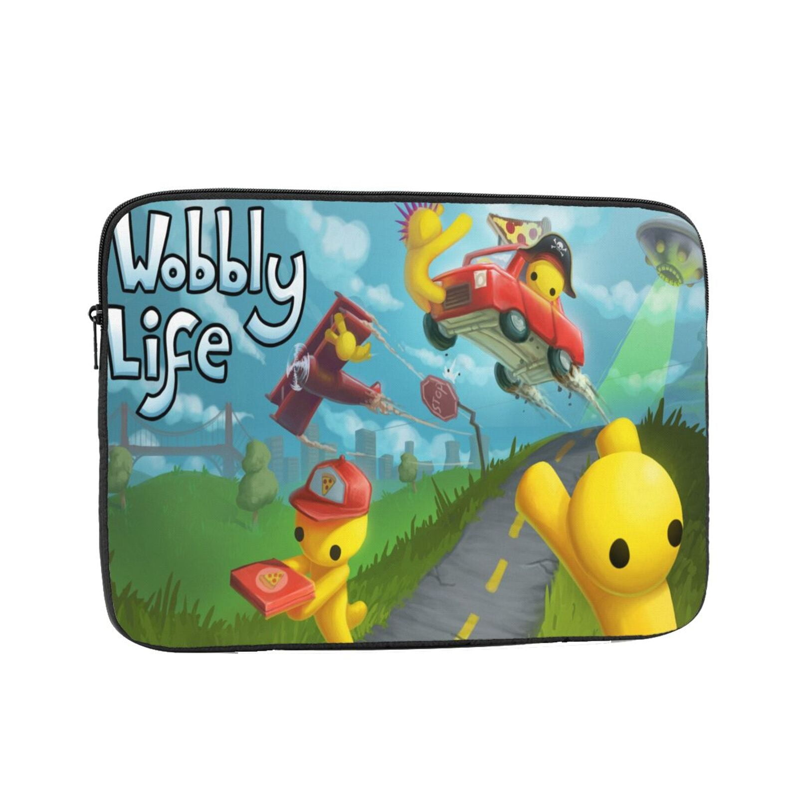 Wobbly Life Laptop Sleeve Case 13 inch Laptop Bags Notebook Computer ...