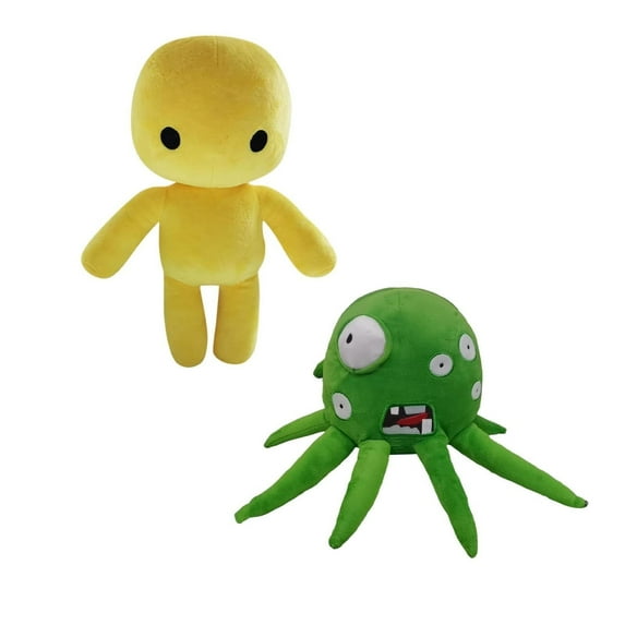 Wobbly Life Plush, Game Character Yellow Man and Octopus Stuffed Figure ...