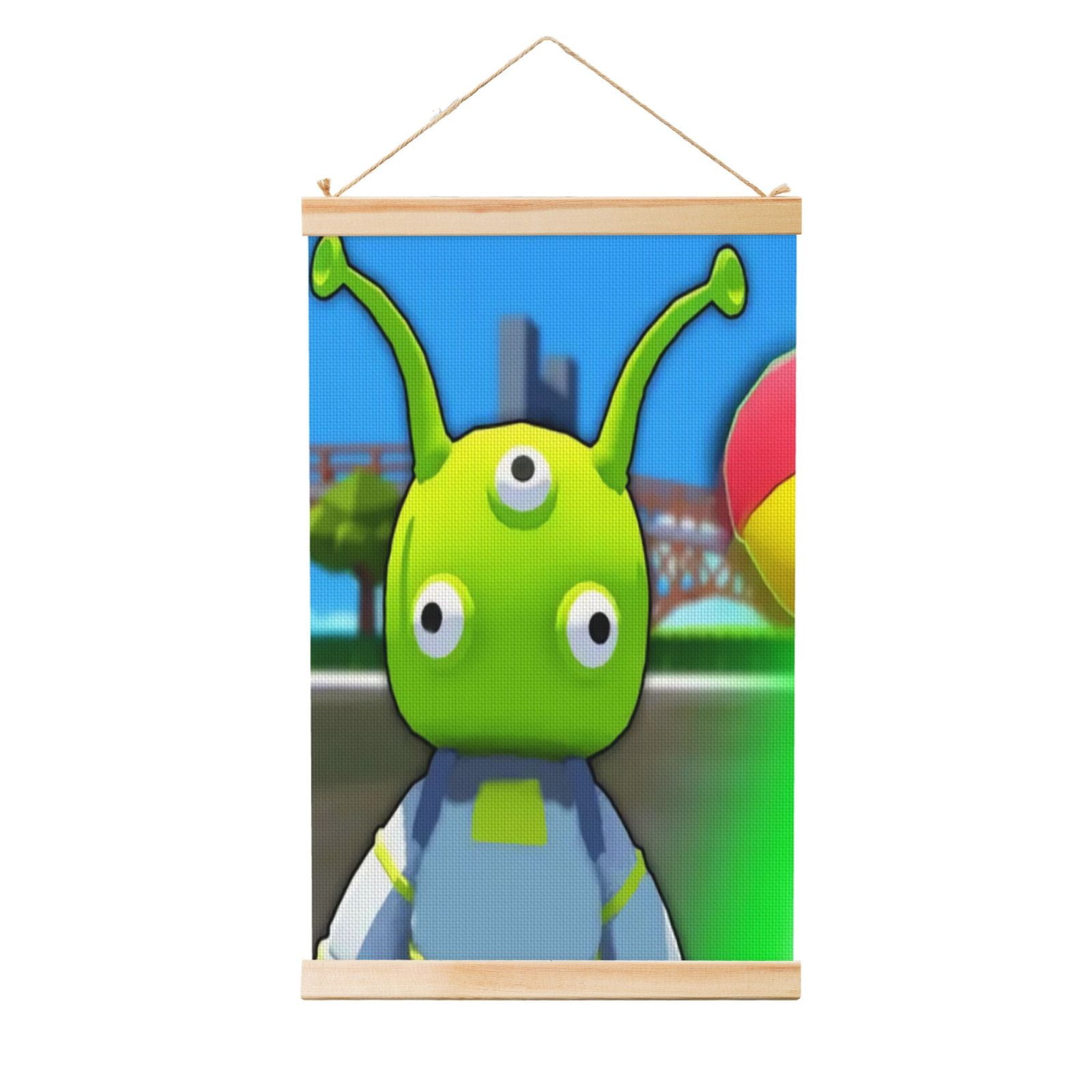 Wobbly Life Posters Wall Hanging Wooden Shaft Poster Wall Art Aesthetic ...