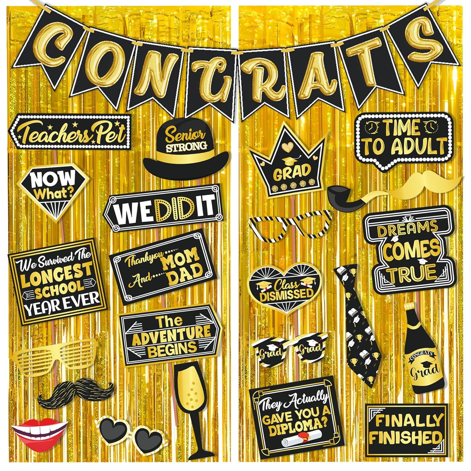 Wobbox Graduation Party Props for Adults Graduation Party Props Happy ...