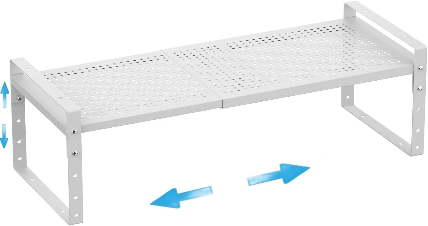 Wobmmi Expandable,Adjustable & Stackable Spice Rack, Cabinet Kitchen ...