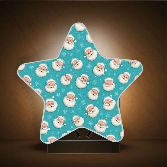 Wobogo Amicable Santa Claus LED Star Night Light 0.2 Watt Wall Plug ...