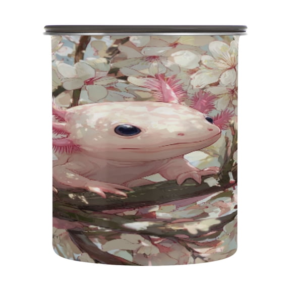 Wobogo Axolotl Cherry Blossom Food Storage Jars 304 Food Grade ...