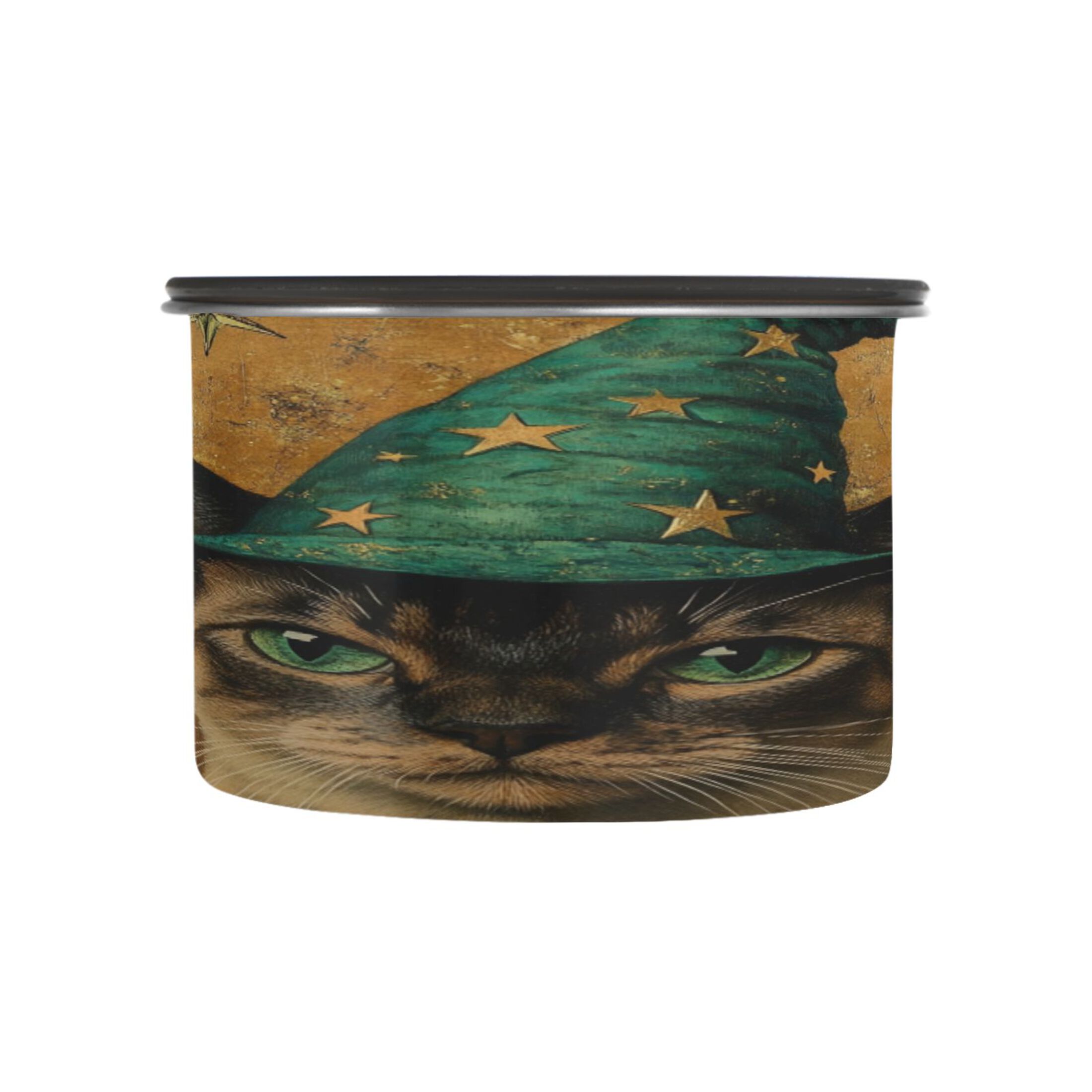 Wobogo Bengal Cat Food Storage Jars 304 Food Grade Stainless Steel ...