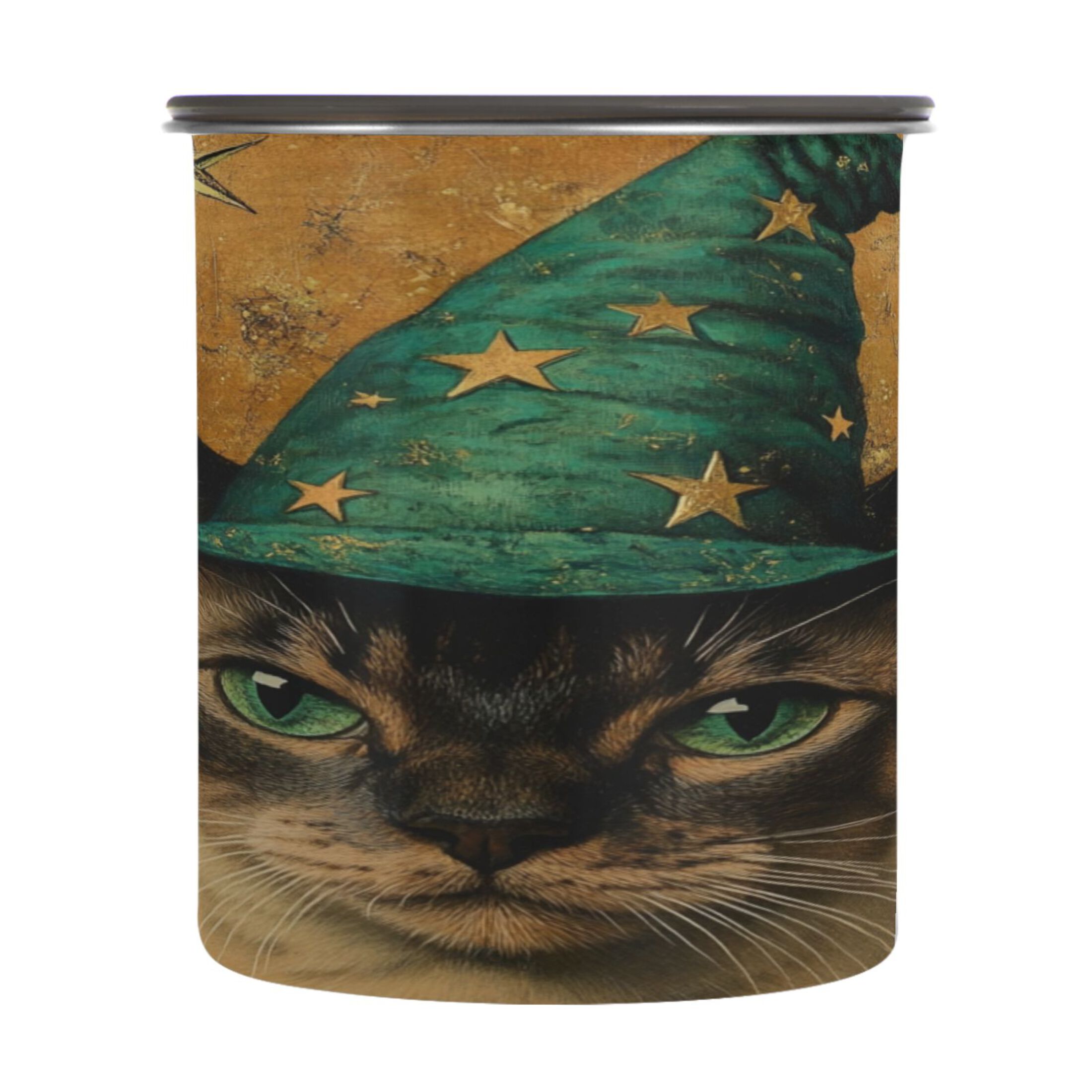 Wobogo Bengal Cat Food Storage Jars 304 Food Grade Stainless Steel ...