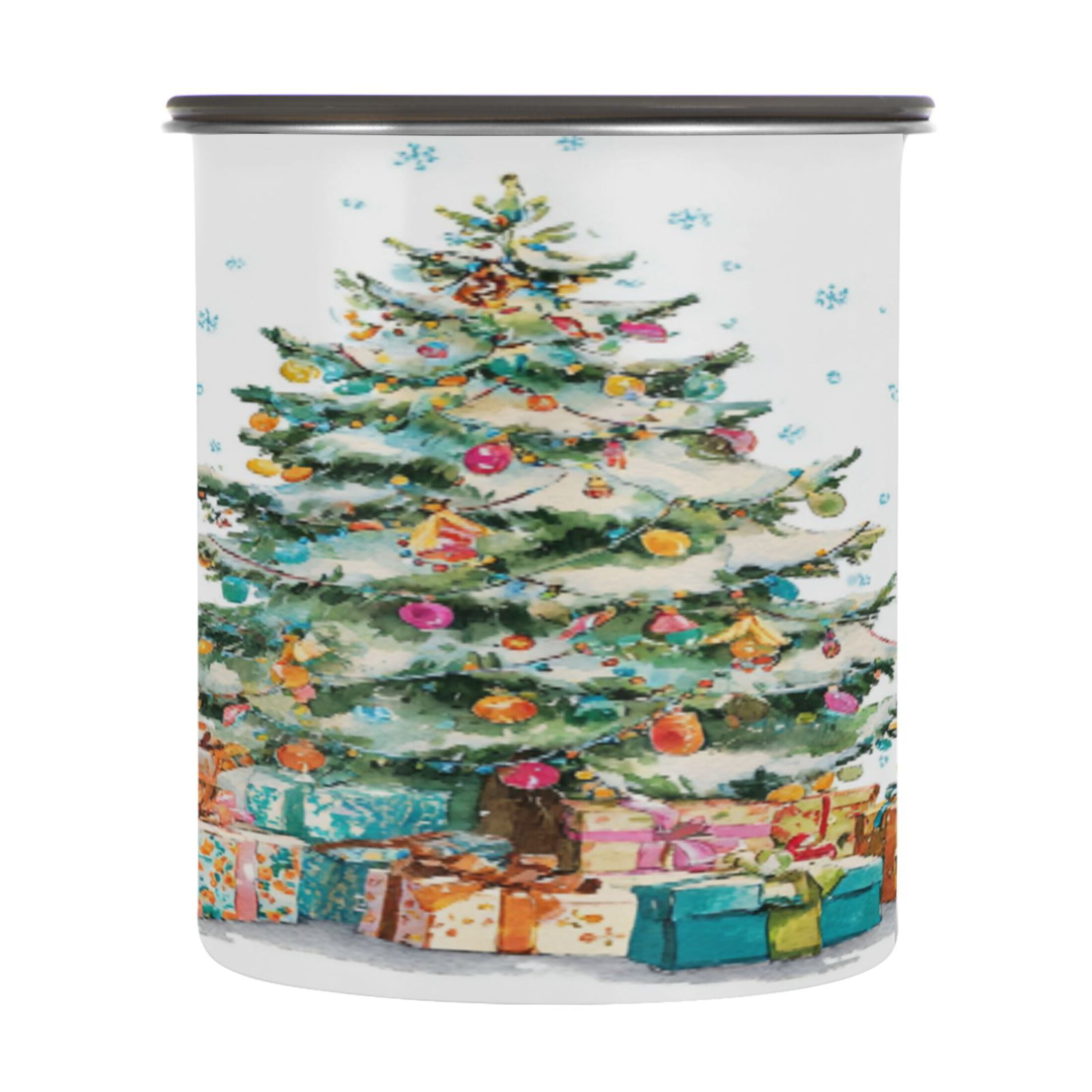 Wobogo Christmas Tree Gifts Food Storage Jars 304 Food Grade Stainless ...