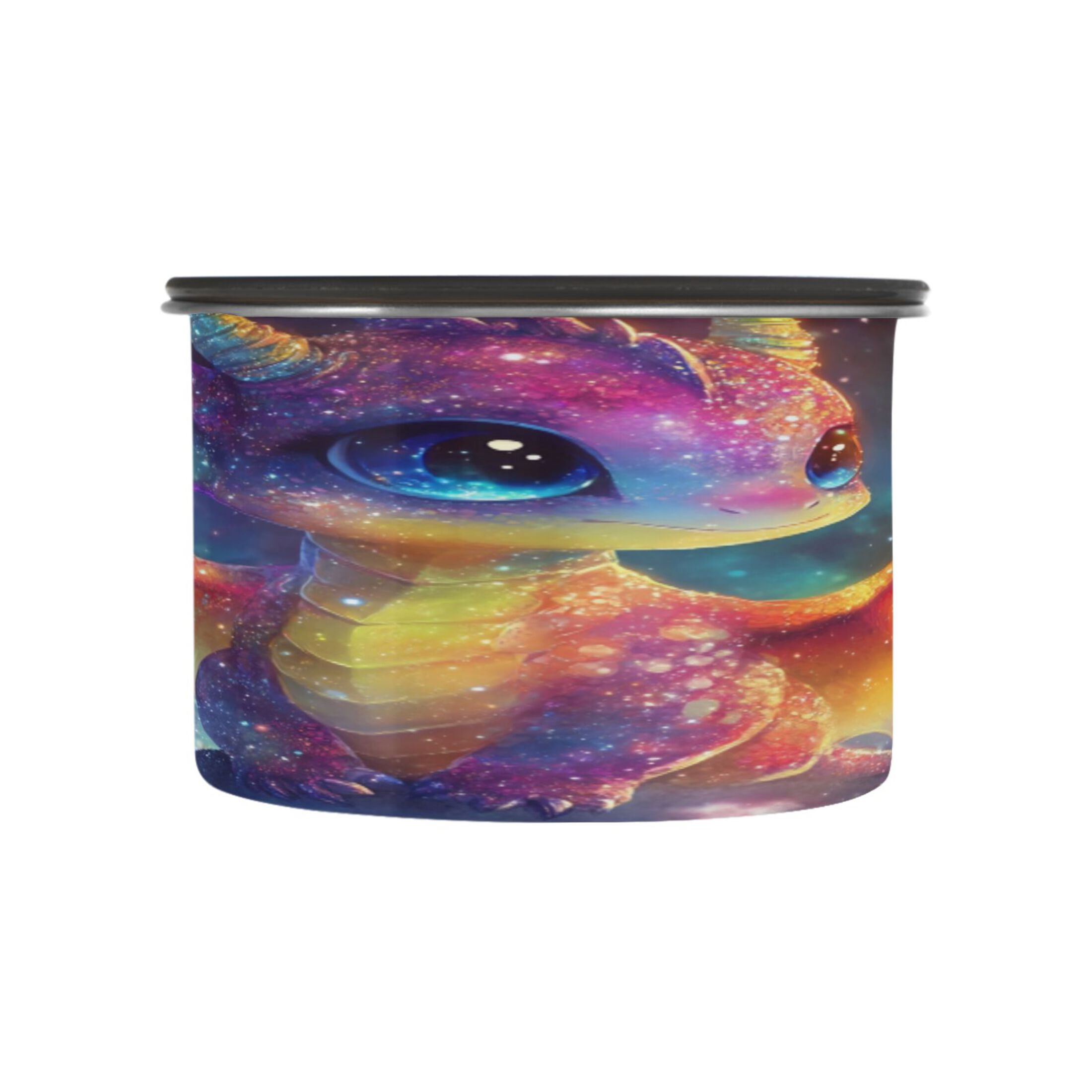 Wobogo Colorful Dragon Baby Food Storage Jars 304 Food Grade Stainless ...