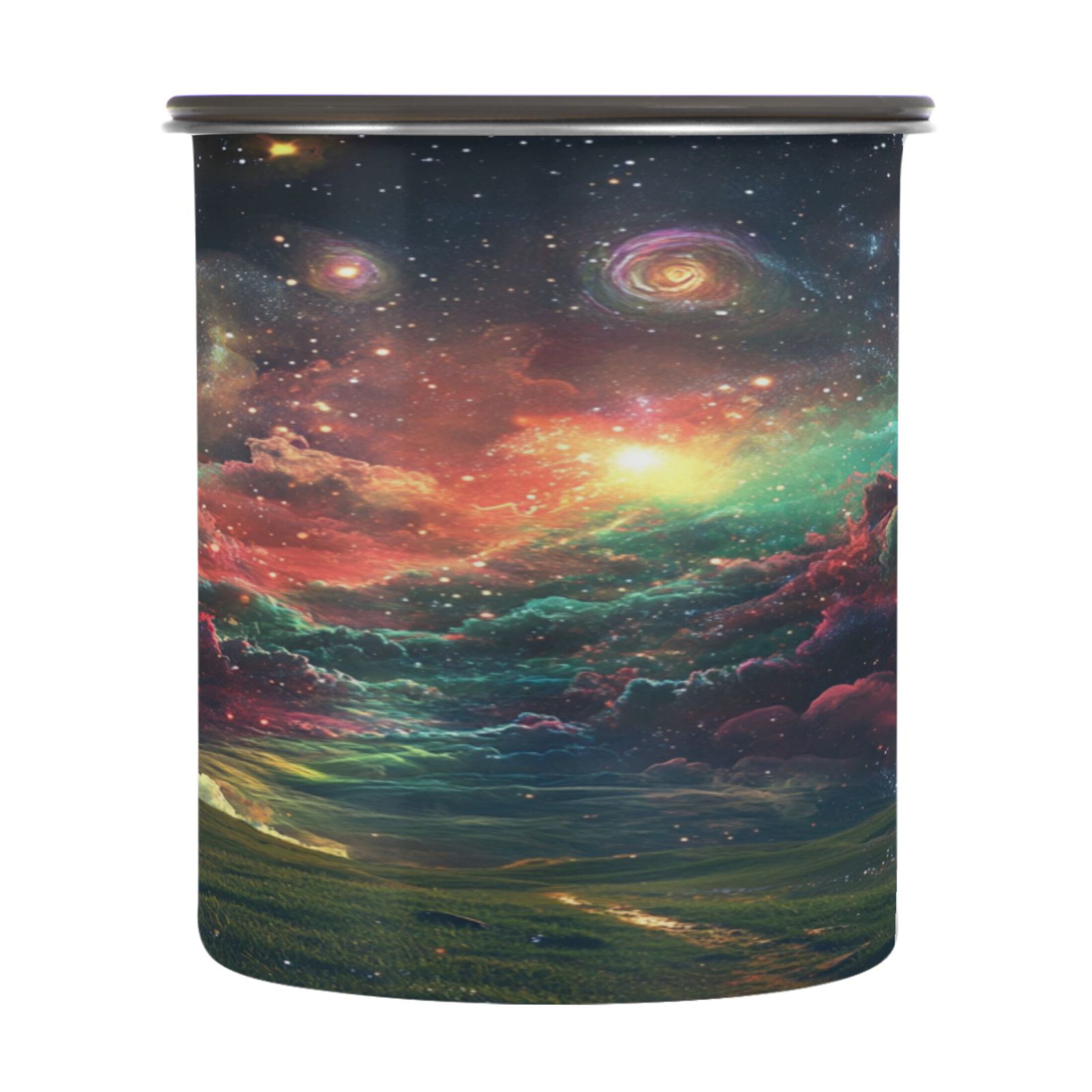 Wobogo Colorful Galaxy Food Storage Jars 304 Food Grade Stainless Steel ...