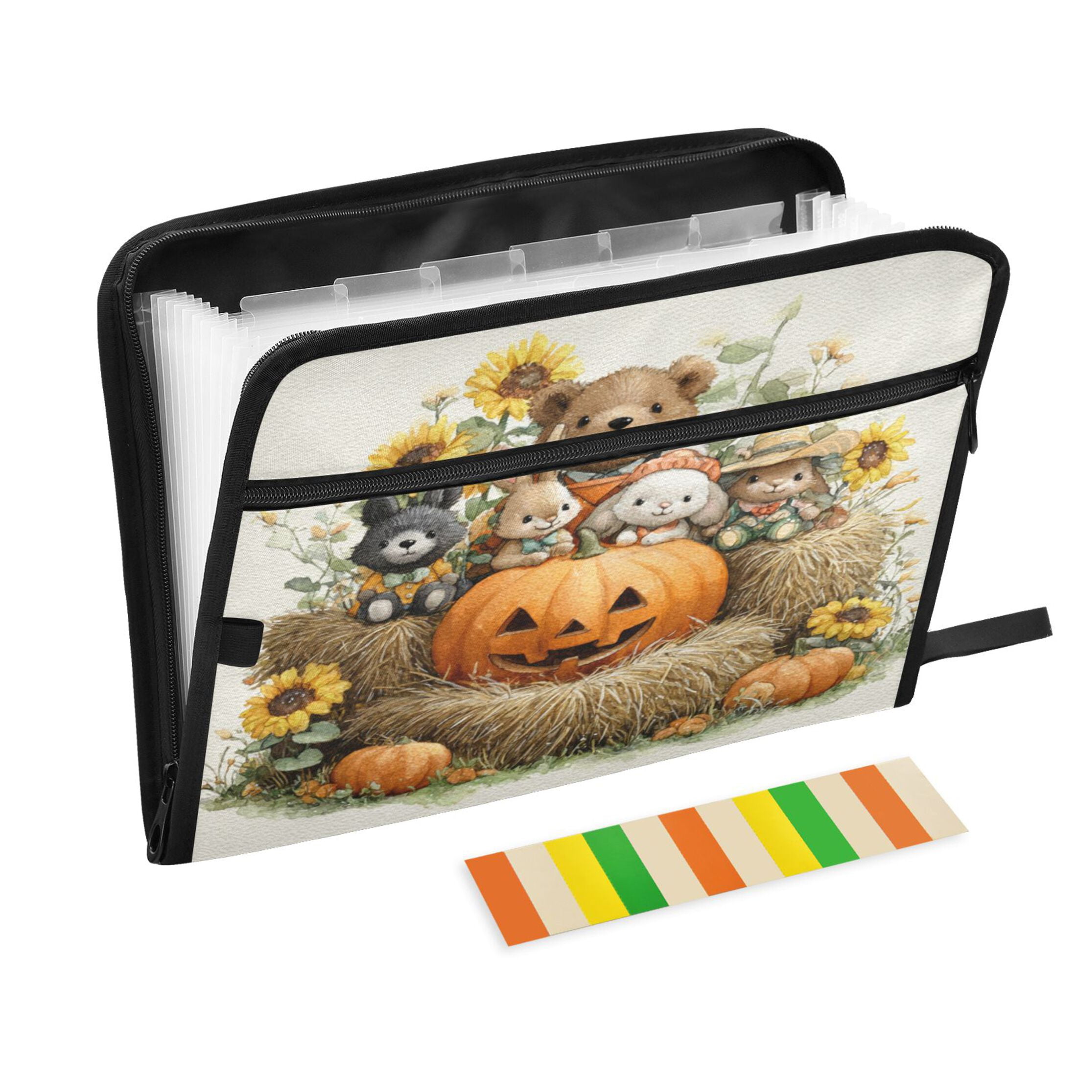 Wobogo Cute Animals Expanding File Folder Letter Size Accordion Filing ...
