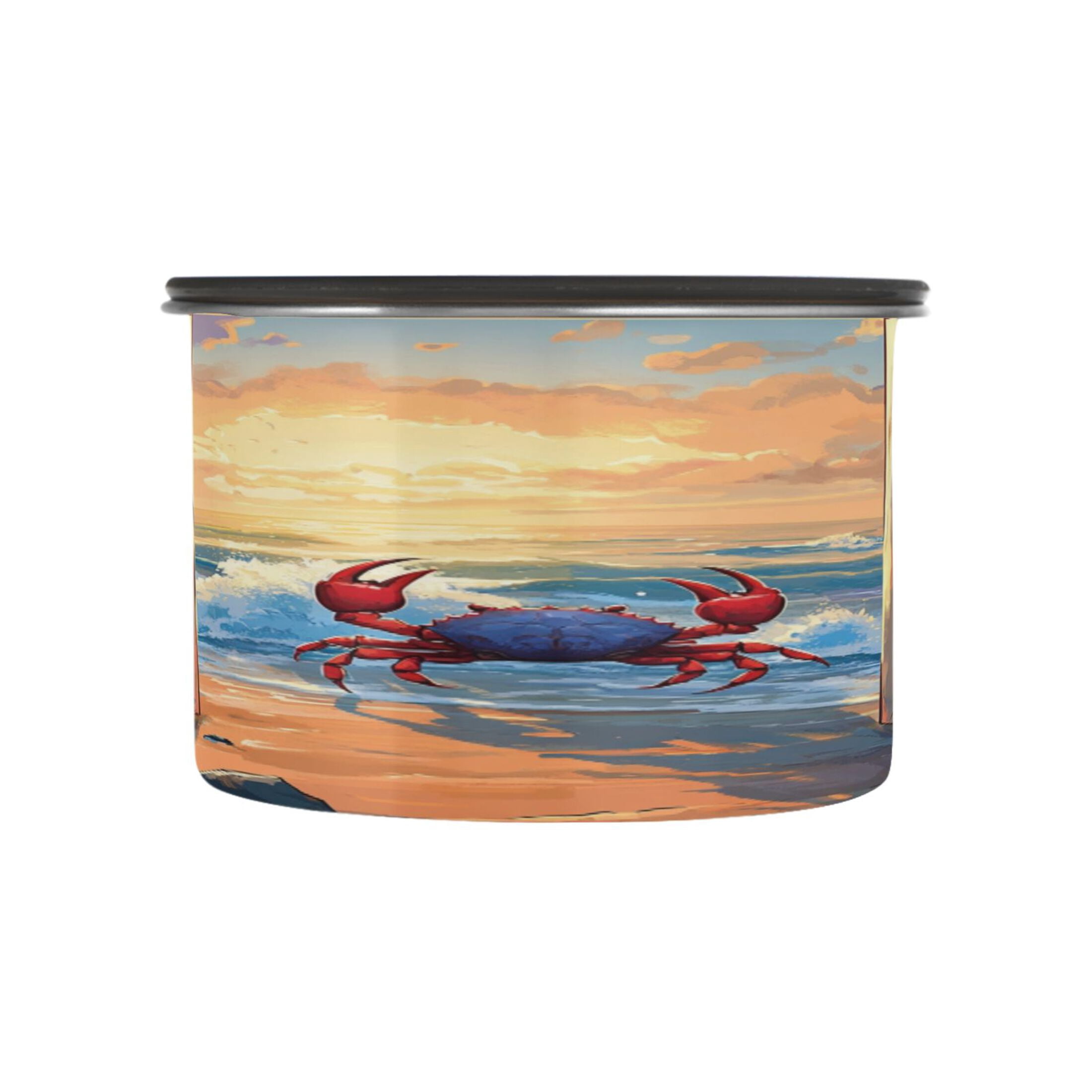 Wobogo Dashing Hairy Crab Food Storage Jars 304 Food Grade Stainless ...