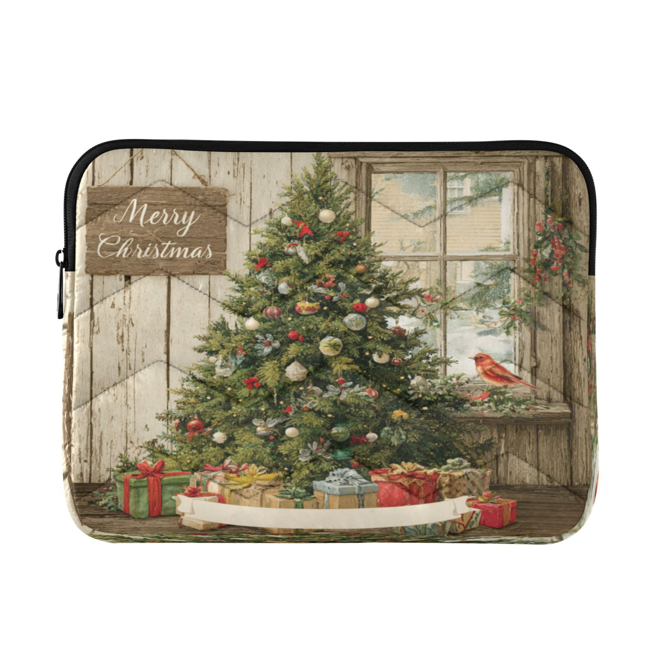 Wobogo Dazzling Christmas Tree Laptop Sleeve 13.4 inch Lightweight ...