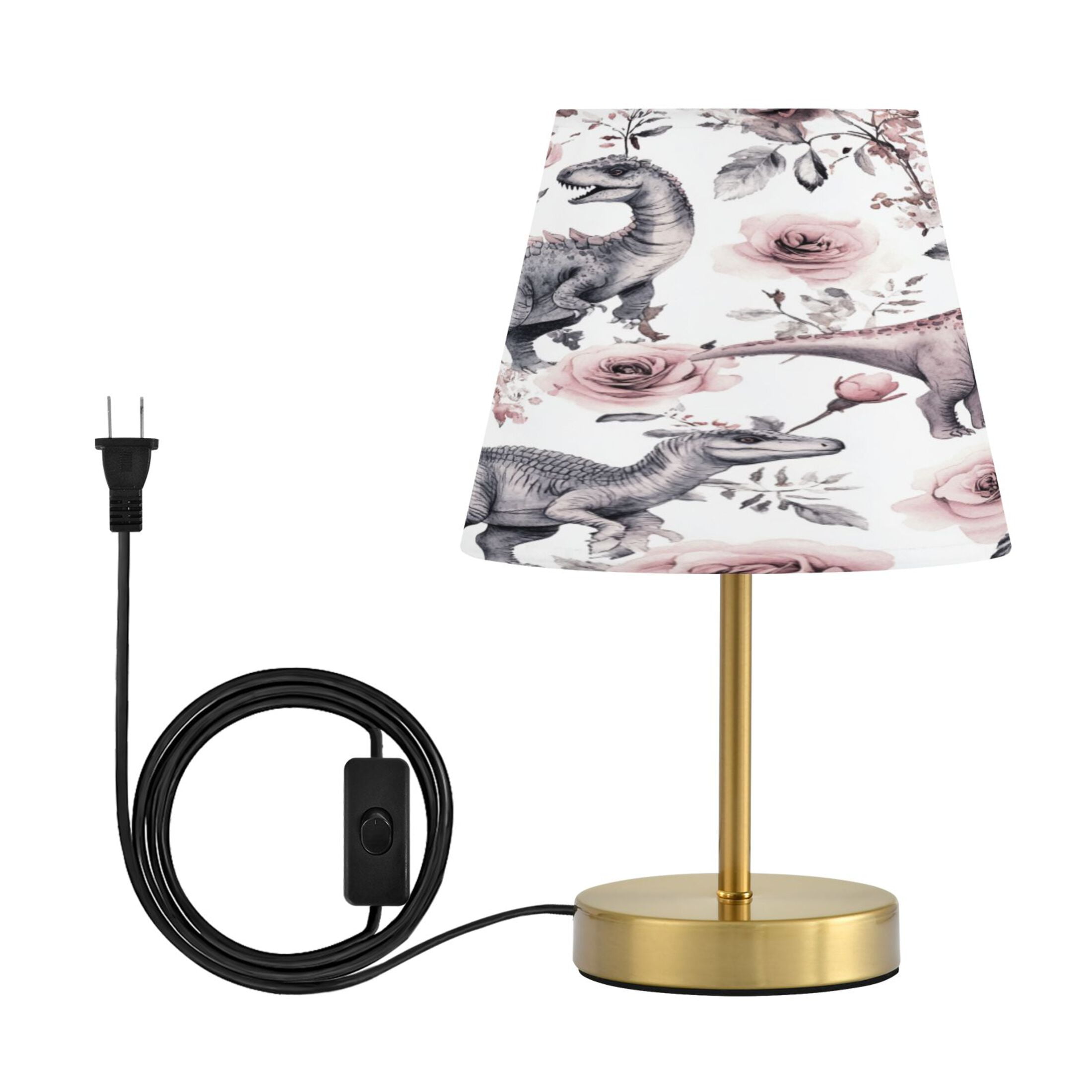 Wobogo Dinosaur Rose Chart Table Lamps Three-channel Adjustable Lighted ...