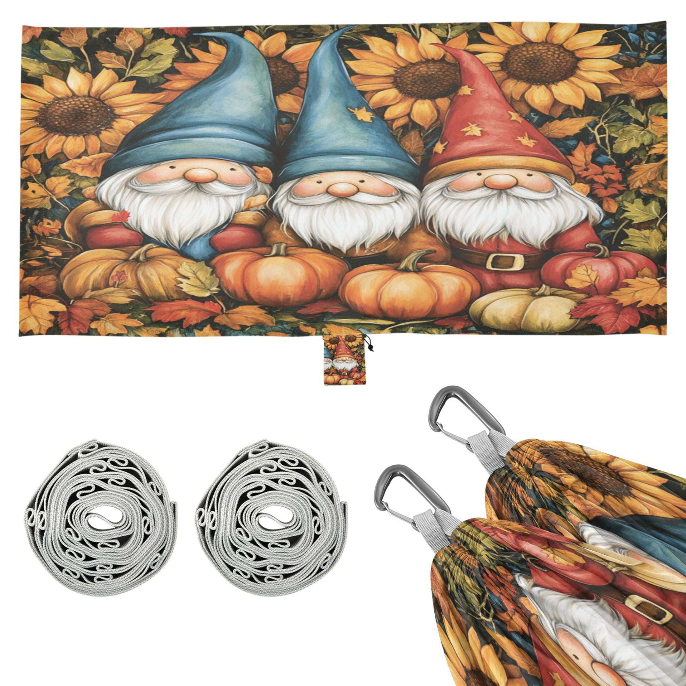 Wobogo Dwarf Elves Fall Camping Hammocks 330 lb Capacity with Tree ...