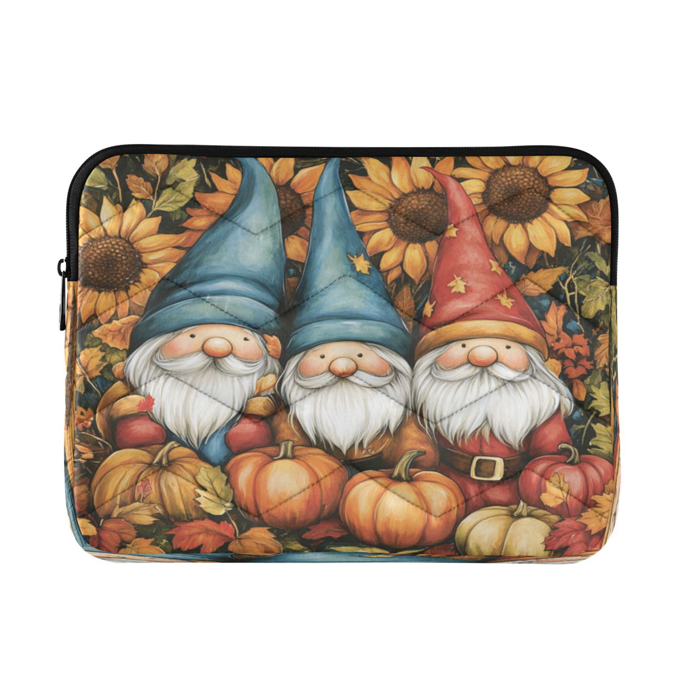 Wobogo Dwarf Elves Fall Laptop Sleeve 13.4 inch Lightweight Zipper ...