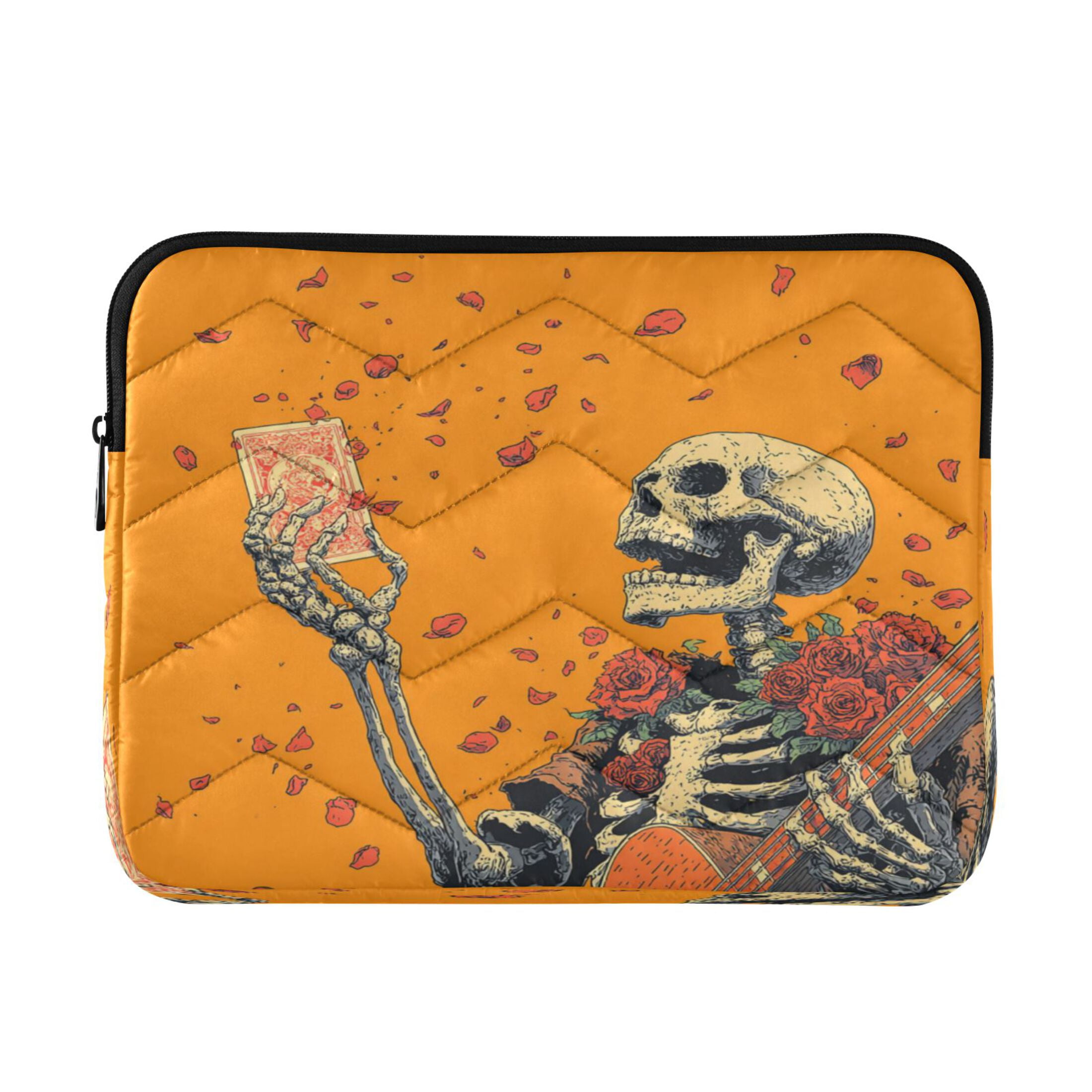 Wobogo Elegant Skeleton Laptop Sleeve 13.4 inch Lightweight Zipper ...