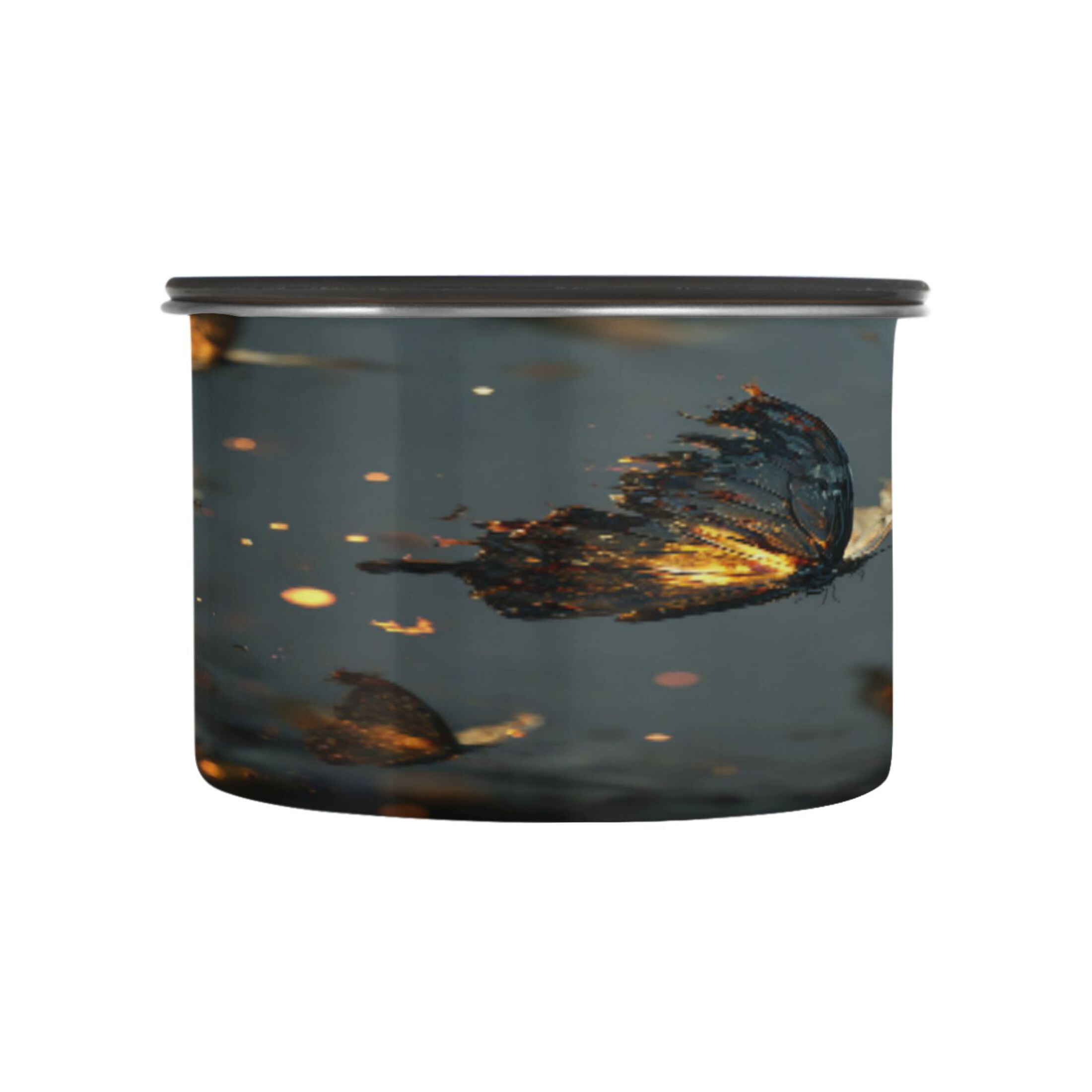 Wobogo Fire Butterfly Food Storage Jars 304 Food Grade Stainless Steel ...