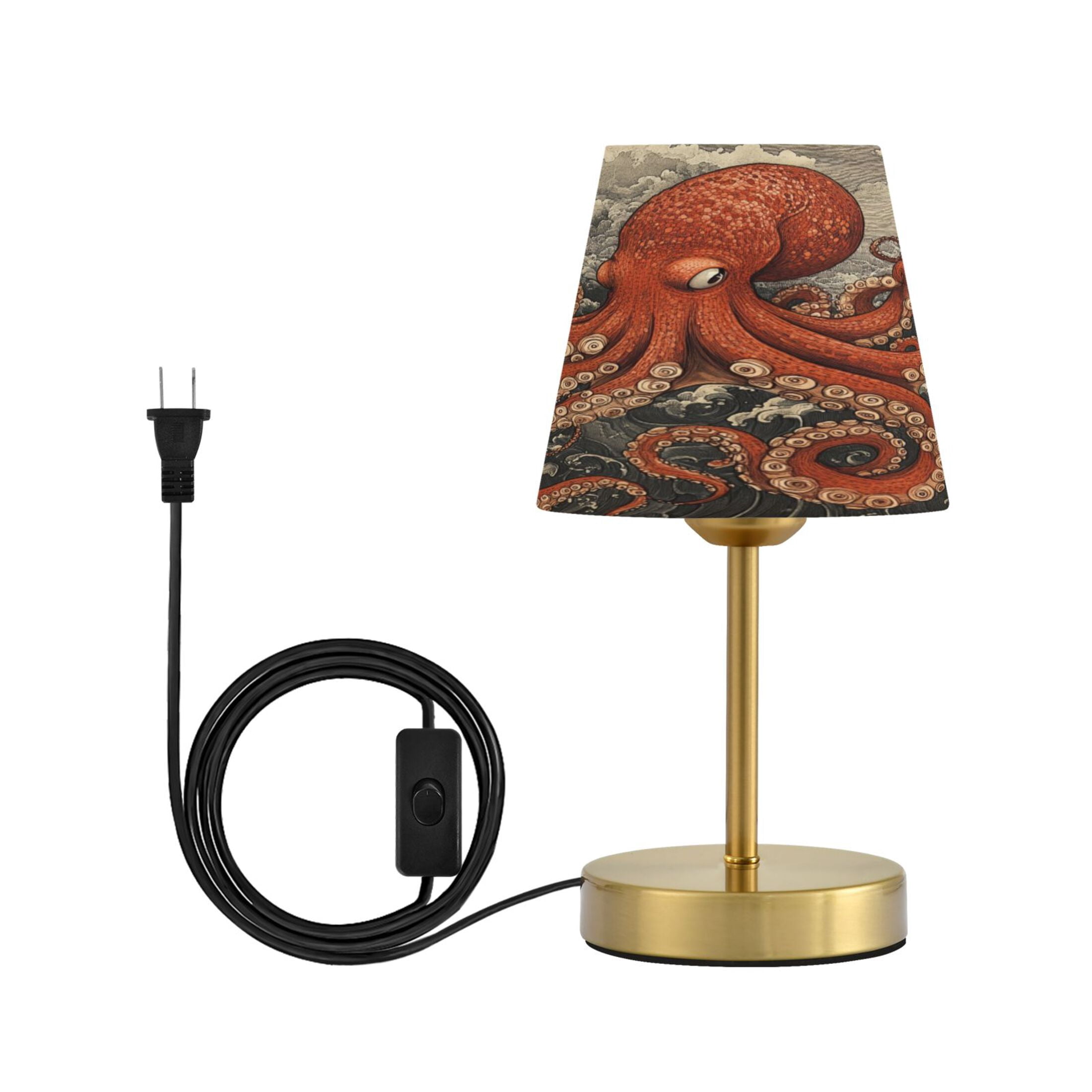 Wobogo Giant Octopus Table Lamps Three-channel Adjustable Lighted ...