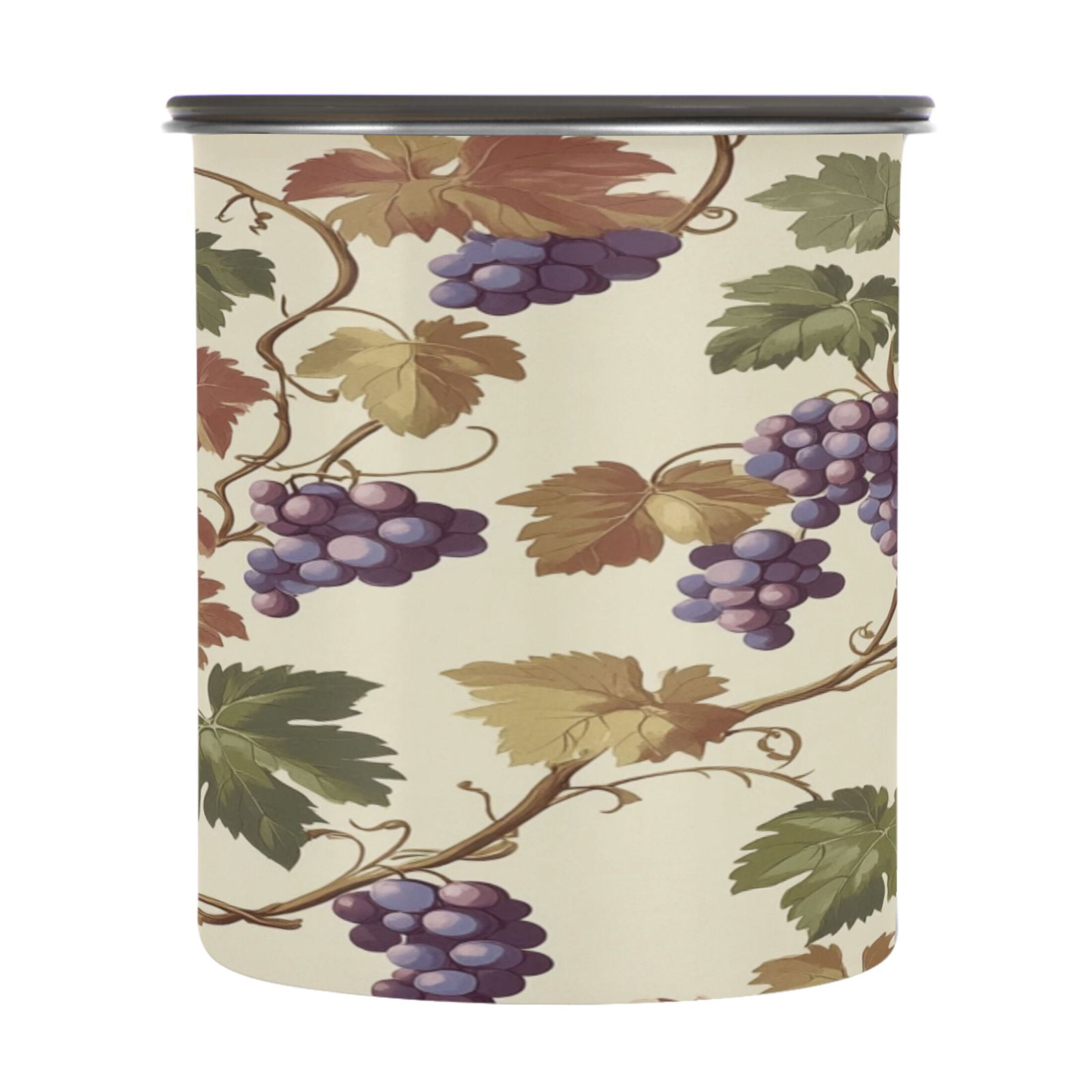 Wobogo Grape Seamless Picture Food Storage Jars 304 Food Grade ...