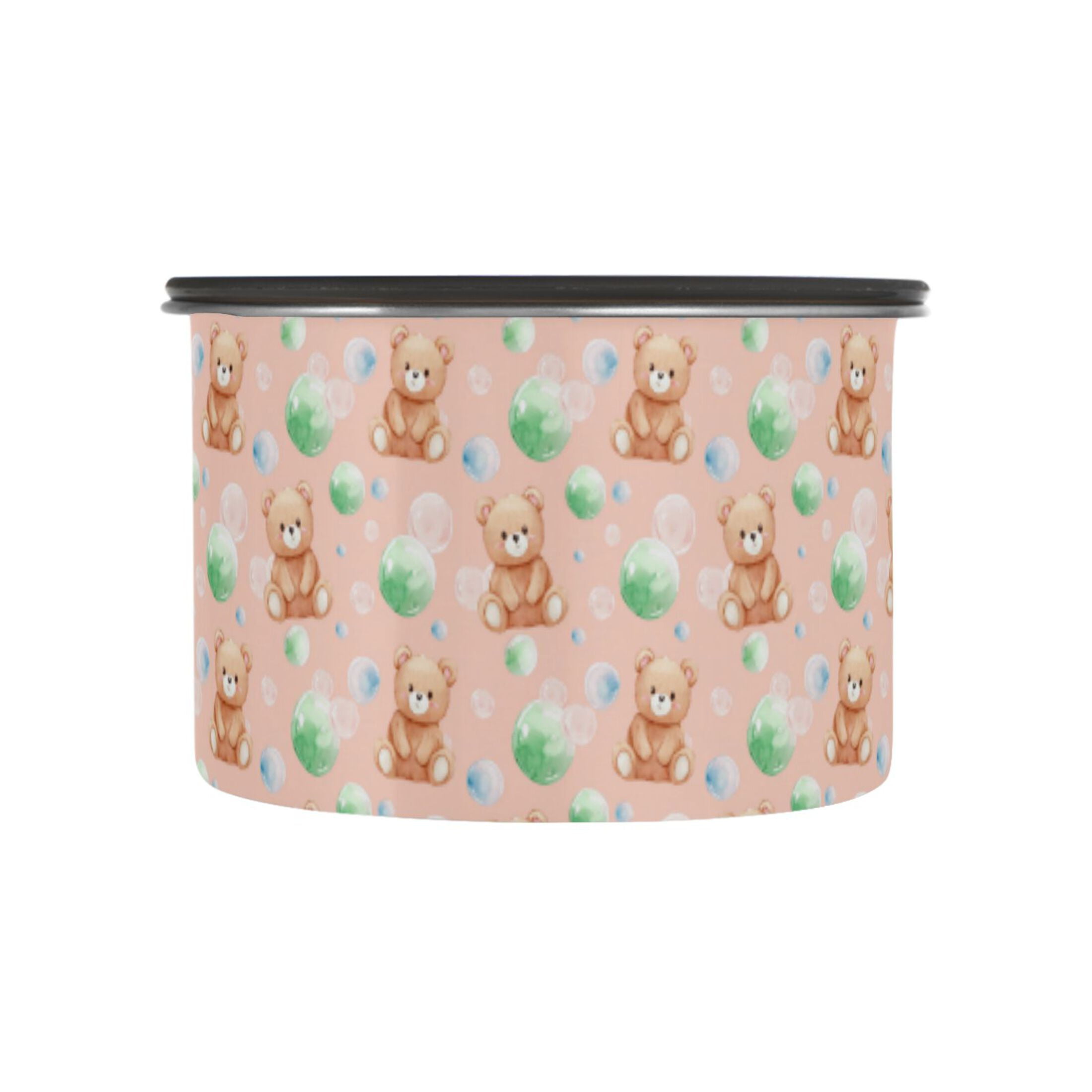Wobogo Happy Teddy Bear Food Storage Jars 304 Food Grade Stainless ...
